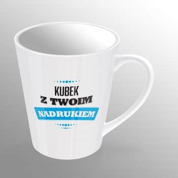 Kubek Latte Z W Asnym Dowolnym Nadrukiem