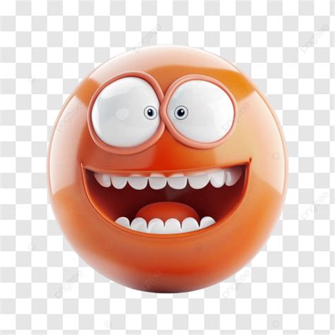 Cartoon Happy Emoji Illustration On The White Background Cartoon