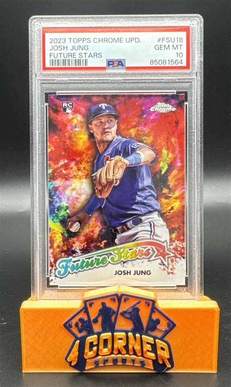 Josh Jung Topps Chrome Update Fsu Future Stars Psa Price