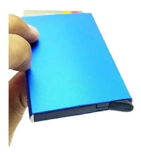 Kit 4x Carteira Porta Cartão Unissex Case De Bolso Slim Rfid