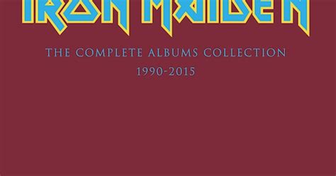 Iron Maiden The Complete Albums Collection 1990 2015