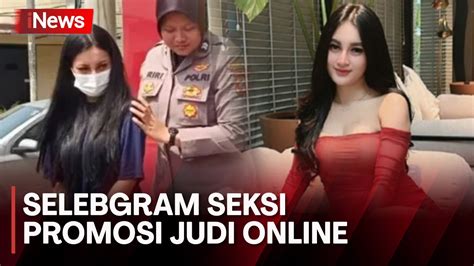 Pamer Tubuh Untuk Promosi Judi Online Selebgram Diringkus Polresta