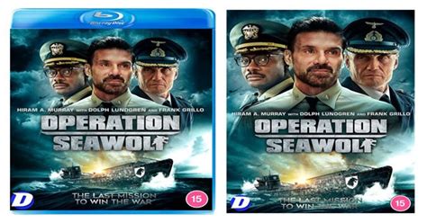 Operation Seawolf Blu Ray DVD Out November 2022 Action Movie