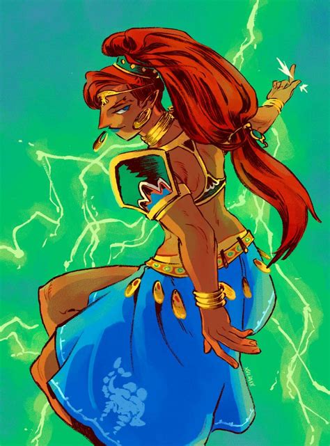 Urbosa Tumblr Legend Of Zelda Breath Drawings Legend Of Zelda
