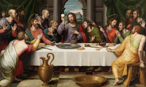 Última Ceia de Jesus Cristo os seus discípulos Arsenal Católico