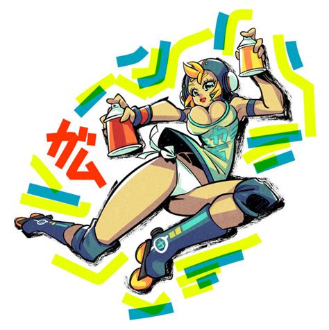 Jet Set Radio Fanart Gum By Rafchu On Deviantart