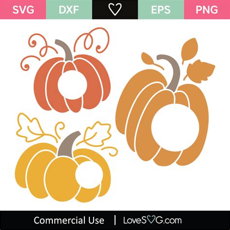Thanksgiving Pumpkins Svg Cut File Lovesvg
