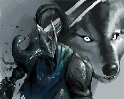 Artorias The Abysswalker And Great Grey Wolf Sif Dark Souls And 1 More