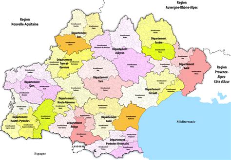 Total 96 Imagen Carte De L Occitanie Fr Thptnganamst Edu Vn