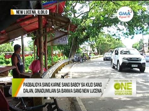 One Western Visayas Pagbaligya Sang Karne Sang Baboy Sa Kilid Sang