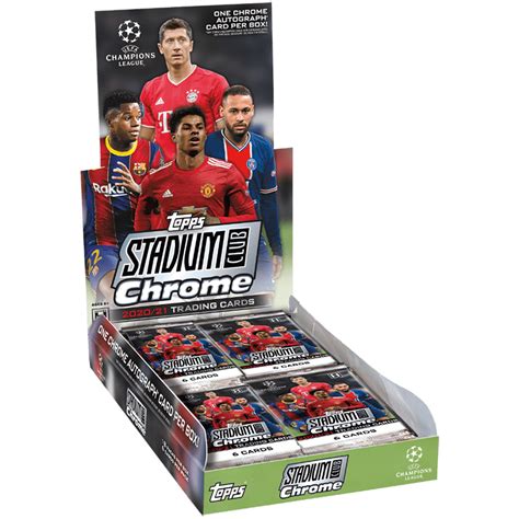2020 21 TOPPS Stadium Club Chrome UEFA Champions League Soccer Cards