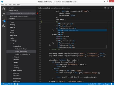 Visual Studio Code Code Editing Redefined