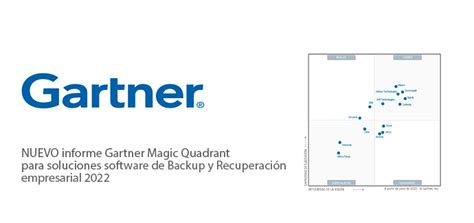 Gartner Backup Y Recuperaci N Empresariales Tecnozero