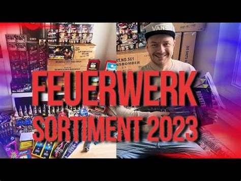 FEUERWERK GESAMTSORTIMENT SILVESTER 2023 Einkauf Bestellung YouTube