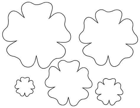 A Arte De Educar Moldes De P Talas Para Flores De Papel