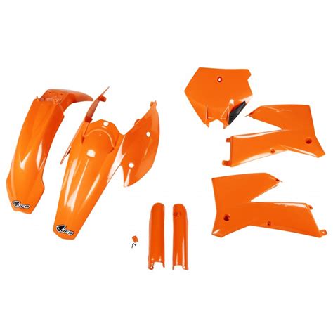 Full Kit De Plásticos Ufo Ktm Sx 125 2005 2006 Color Naranja