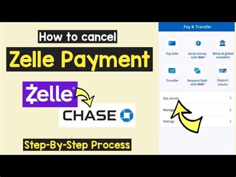 Cancel Chase Zelle Payment Reverse Chase Zelle Payment Stop Zelle