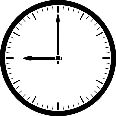 Clock Faces With Hands ClipArt Best