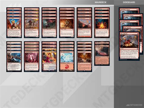 Arena Historic Goblins Deck By Platinum Mythic Rank Player Mtg Decks