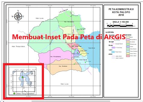 Cara Membuat Inset Peta Di ArcGIS Tutorial Lengkap Dengan Gambar