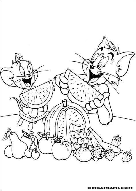 Desenhos Tom E Jerry Para Colorir