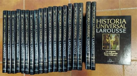 Historia universal Larousse 20 tomos Librería La Leona