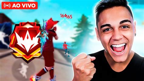 FREITAS AO VIVO RANQUEADA SOLO RUMO AO ELITE FREE FIRE MOBILE