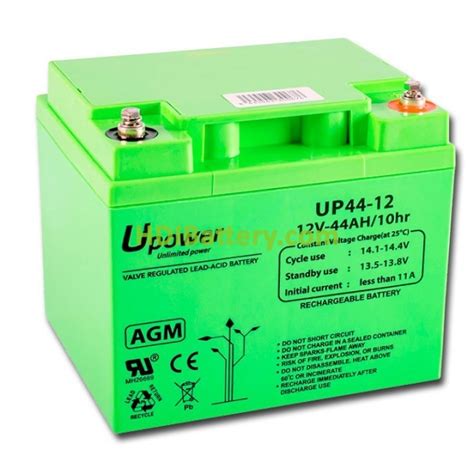 Bater A De Plomo Agm U Power Up Voltios Amperios