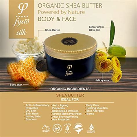 Sheabutter Bio Unraffiniert Kaltgepresst Rein Natürlich im