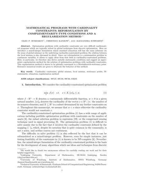 pdf mathematical programs with cardinality constraints reformulation by complementarity type