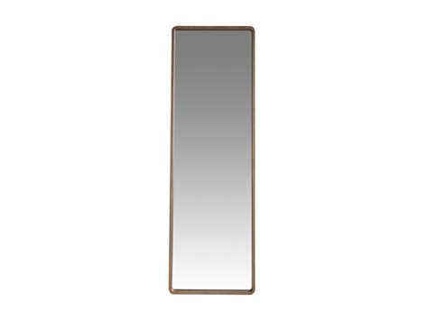 Miroir Sur Pied Avec Cadre En Bois De Noyer Conforama