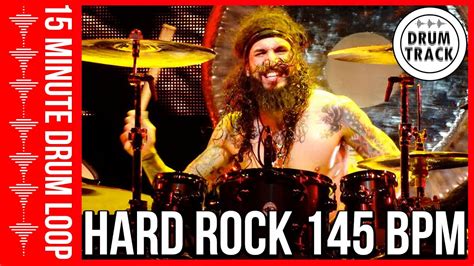 Drum Beat 145 bpm Groove Drum Track 145 BPM HARD ROCK Batería 145