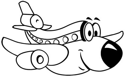 50 Desenhos para colorir de Avião Dicas Práticas