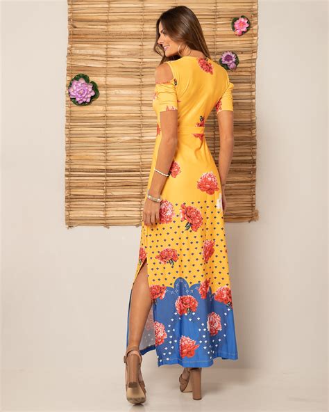 HIPNOX COLEÇÃO JARDINS PRIMAVERA VERÃO 2019 VESTIDO MARESIA
