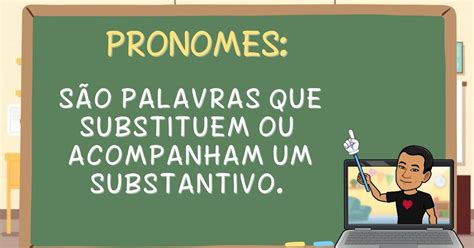 Professor Thiago Wesley Língua Portuguesa pronomes pessoais e