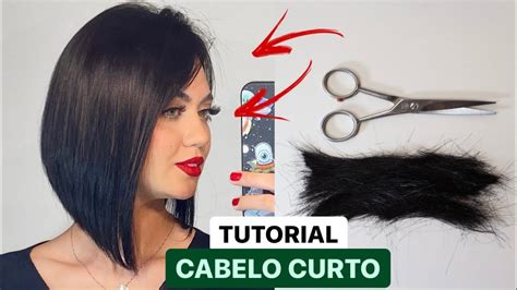 CORTANDO MEU CABELO CURTO SOZINHA EM CASA YouTube