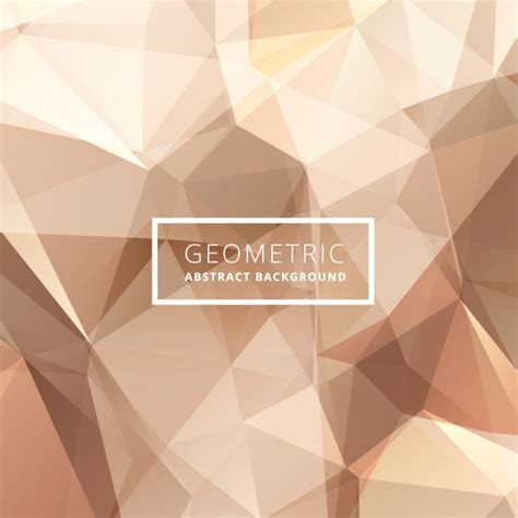 Fundo dourado abstrato geométrico Vetor Grátis