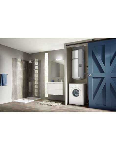 Chauffe eau thermodynamique Calypso connecté vertical sur socle 250L
