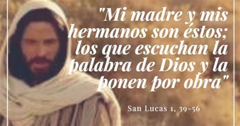 Comentario Del Evangelio MI MADRE Y MIS HERMANOS SON LOS QUE ESCUCHAN