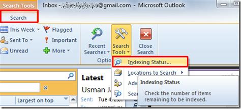 Indexing Status