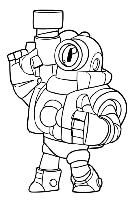 Desenhos Para Colorir De Brawl Stars Como Fazer Em Casa