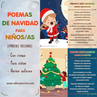 Poemas de Navidad para Niños Con Imágenes Educaenvivo