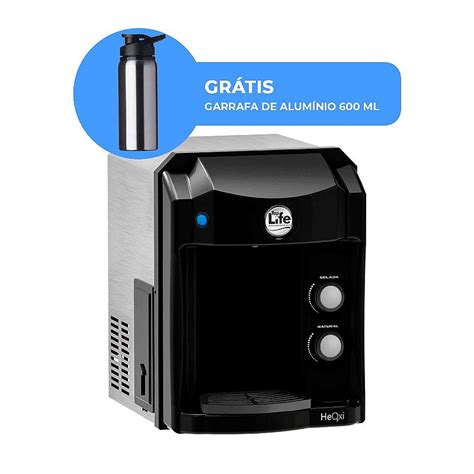 Filtro Purificador Água Natural e Gelada Alcalina Ionizada Ozônio