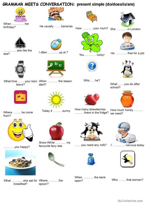 Simple Present Fill In The Gaps English Esl Worksheets Pdf Doc