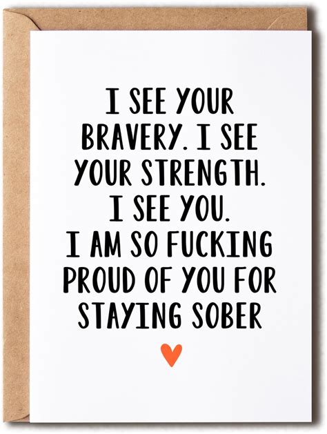 Amazon Funny Sobriety Card Sobriety Gift For Men Women Sober