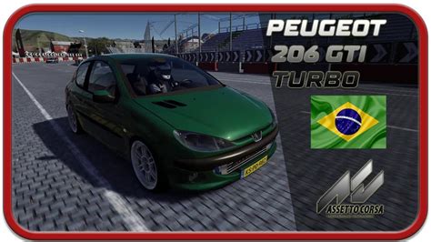 ASSETTO CORSA MOD PEUGEOT 206 GTI TURBO YouTube