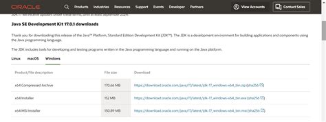 wendi s java software installation