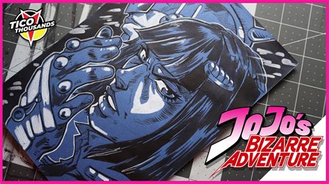 Como Dibujar A Bruno Buccellati Jojo S Al Estilo Mangaka Mes De La