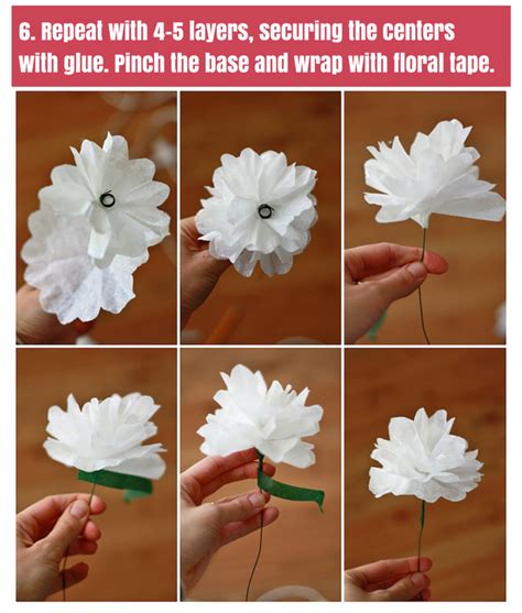 How To Make A Paper Flower Step By With Pictures Best Flower Site