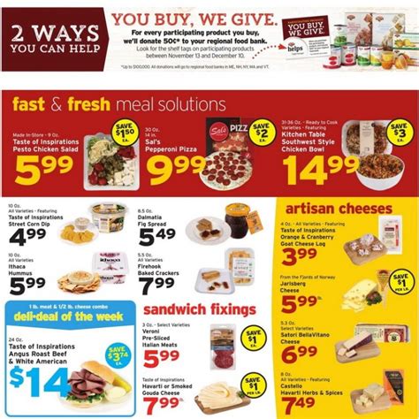 Hannaford Weekly Ad Nov 13 Nov 19 2022 Thanksgiving Promotion Included